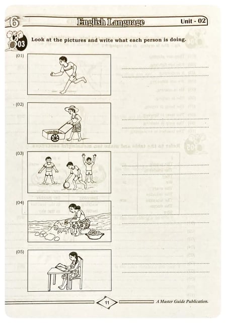 English Language Grade 6 | Master Guide Publication | පොත් පැංචා [Poth ...