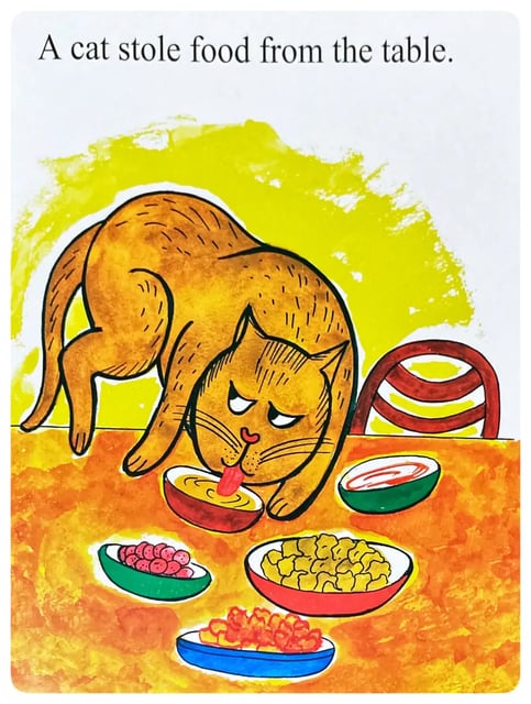 Hungry Cat | Sybil Wettasinghe | පොත් පැංචා [Poth Pancha]