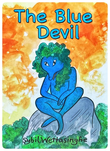 The Blue Devil | Sybil Wettasinghe | පොත් පැංචා [Poth Pancha]