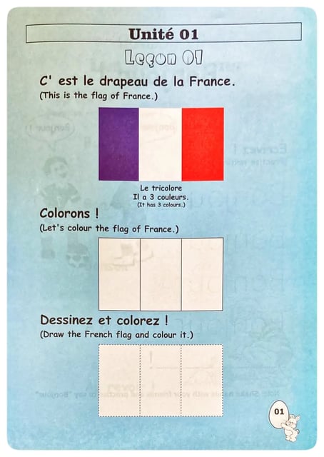 Joli Francais 01 | French Activity Book 01 | Enandi Kumarasinha, Manori ...