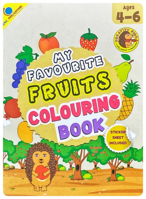 My Favourite Fruits Colouring Book | IBMC Publications | පොත් පැංචා ...
