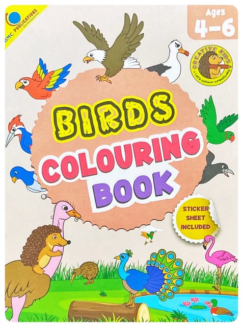 Birds Colouring Book | IBMC Publications | පොත් පැංචා [Poth Pancha]