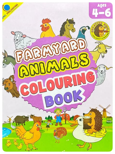 Farmyard Colouring Book | IBMC Publications | පොත් පැංචා [Poth Pancha]